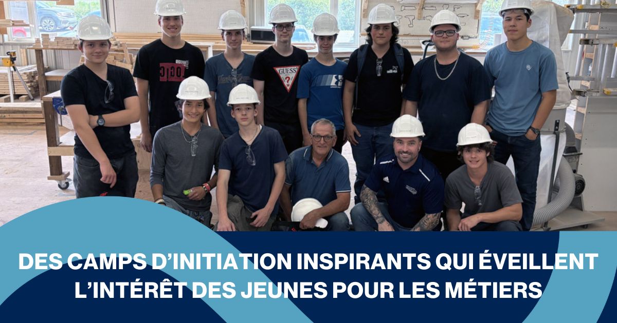 Camps d’initiation inspirants en formation professionnelle!